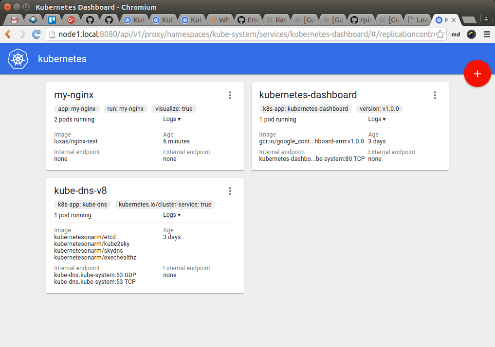 Learning Kubernetes